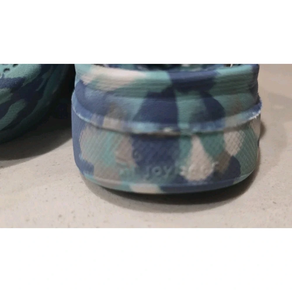 Joybees | Shoes | Joybees Kids Active Clog Marbled Rapids Blue Eva Foam ...